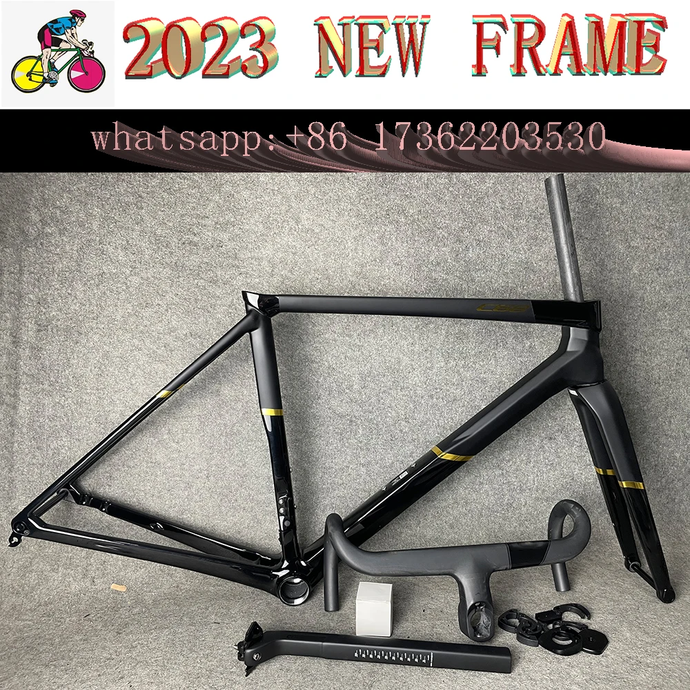 T1100-Road-Bicycle-Carbon-Frame-C68-bicycle-Frameset-With-Handlebar ...