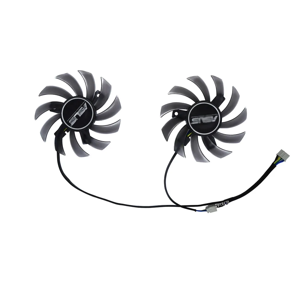 GPU Graphics Cooler,VGA Video Card Fan,2Pcs/Set,FD7010H12S,4Pin,For ...
