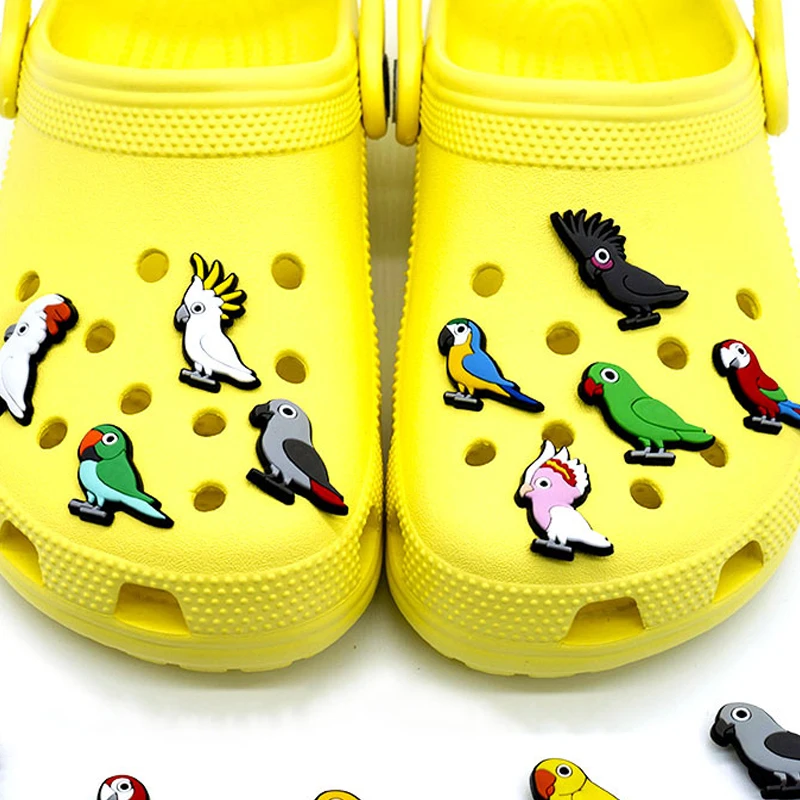 Wholesale-1pcs-PVC-Shoe-Accessories-for-Crocs-Charms-Bird-Badge-Women ...