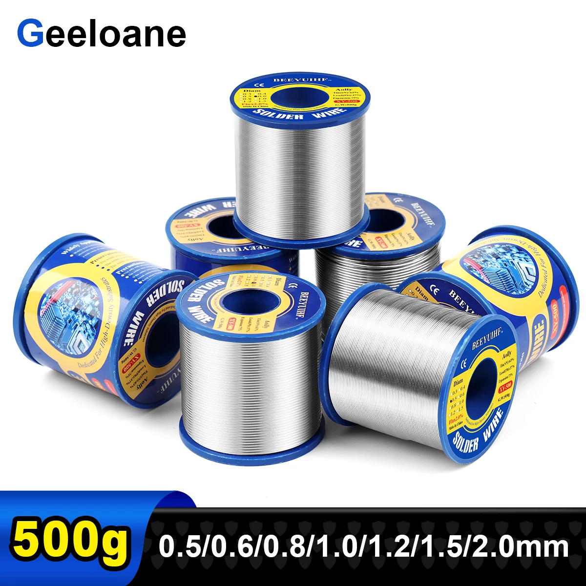 500g-Solder-Wire-Tin-63-37-Rosin-Core-Welding-Reel-Soldering-Wire-Roll ...