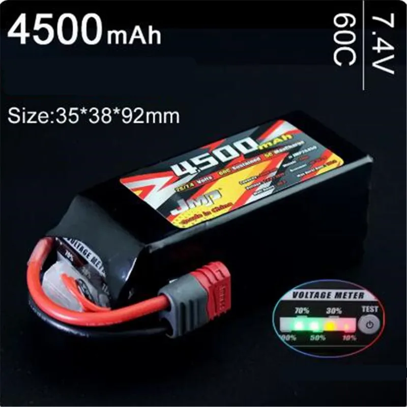 JMP-4500MAH-2S-7-4V-60C-Lipo-Battery-For-1-14-MJX-14301-14302-14303 ...