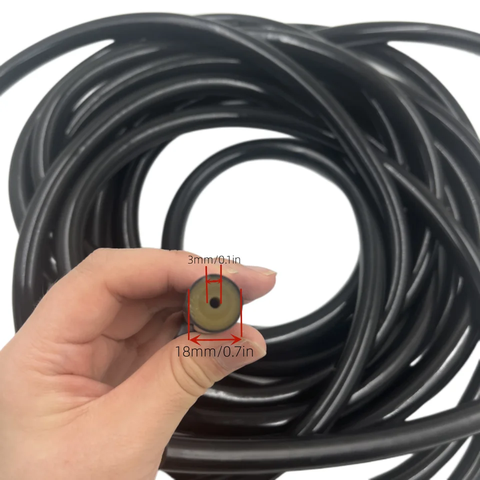 Hot Natural Latex Spearfishing Rubber 3x18mm Latex Tube Rubber Hose ...