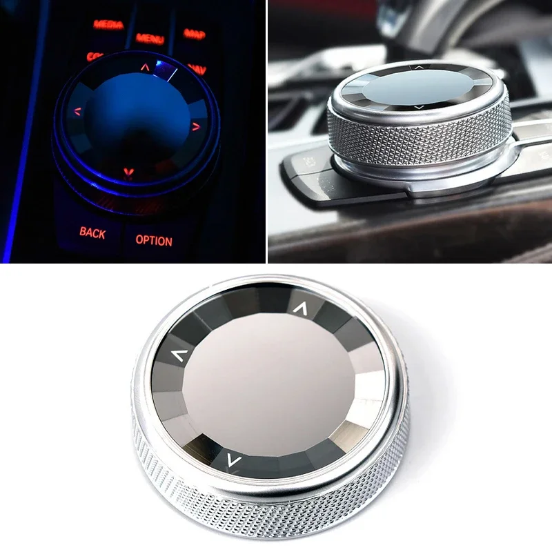 Multi-Media-Knob-Cover-Car-Multimedia-Button-Knob-Cover-Stickers-For ...