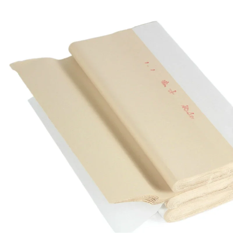 Bamboo Papier Chinese Retro Handmade Bamboo Pulp Half Ripe Xuan Paper ...