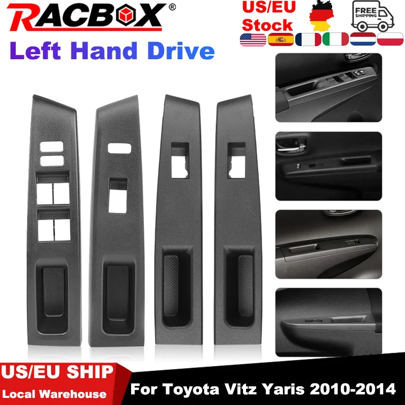 Front-Rear-Armrest-Upper-Panel-For-Toyota-Vitz-Yaris-2010-2011-2013 ...