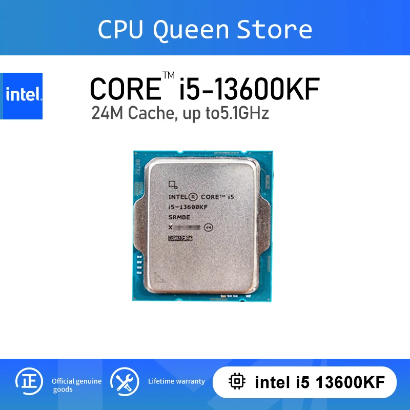 인텔®코어™I5 13600KF 프로세서 14 코어 및 20 스레드 24M 캐시, 최대 5.10 GHz LGA1700, B660 ...