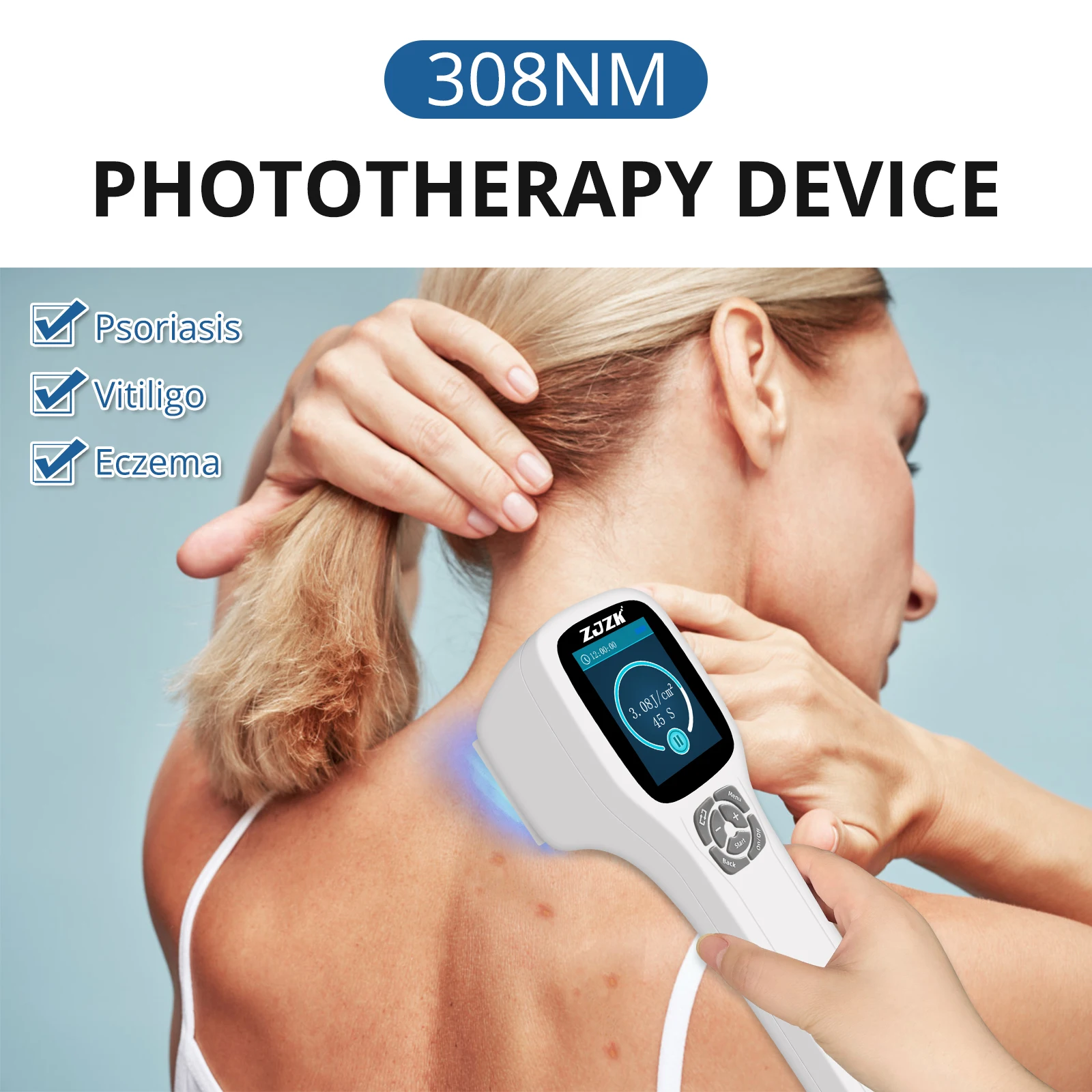 Excimer-308-Laser-Light-Therapy-Vitiligo-UVB-Phototherapy-for-Psoriasis-Improve-Pigmentation-for ...
