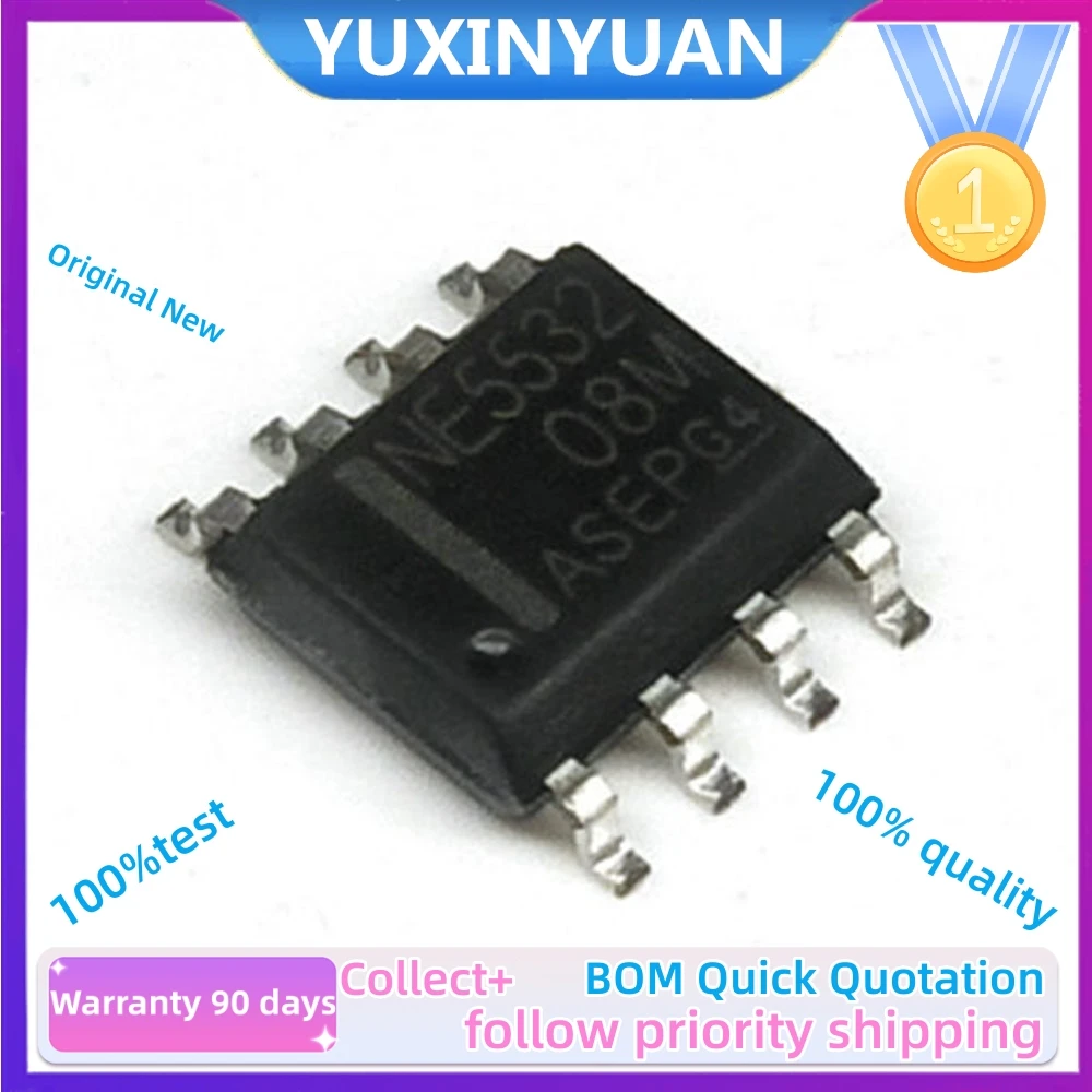 NE5532DRG4-NE5532D-NE5532-5532-SOP8-IC-OPAMP-GP-10MHZ-8SOIC-Dual ...