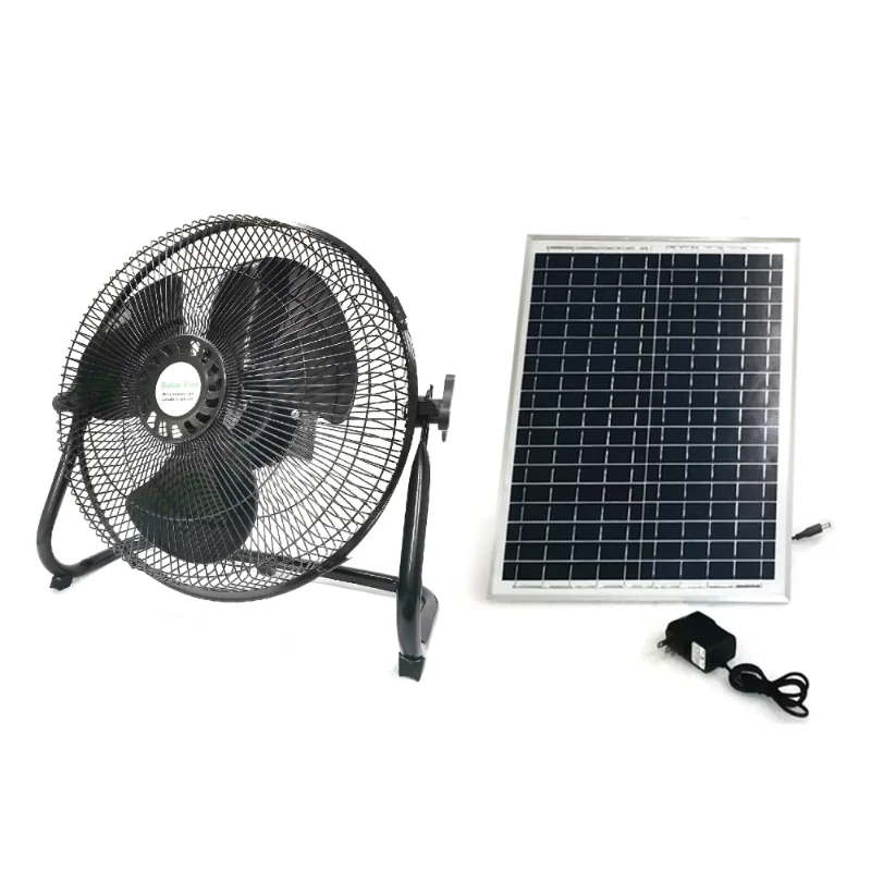 Hot-solar-fan-with-solar-panel-12-inch-high-quality-rechargeable-stand ...