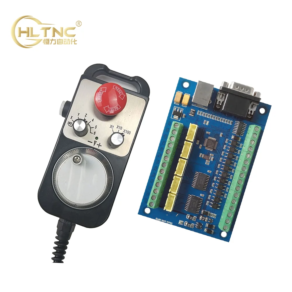 MACH3 USB 5 Axis 100KHz USB CNC Motion Controller STB5100 Card Breakout Board With 6 Axis High ...