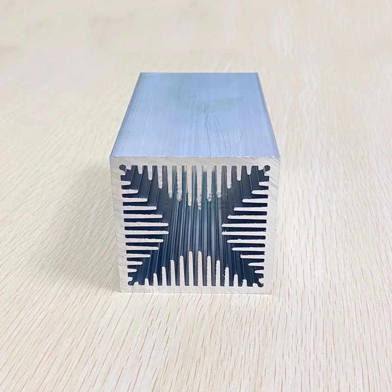 Triode Heat Sink With Fan 60*60*100 Powerful Electronic Tube Radiator ...