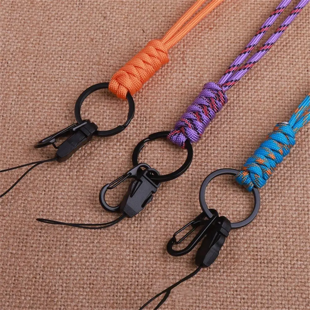 Parachute-Cord-Keychain-correias-do-telefone-al-a-de-pesco-o-colhedor ...