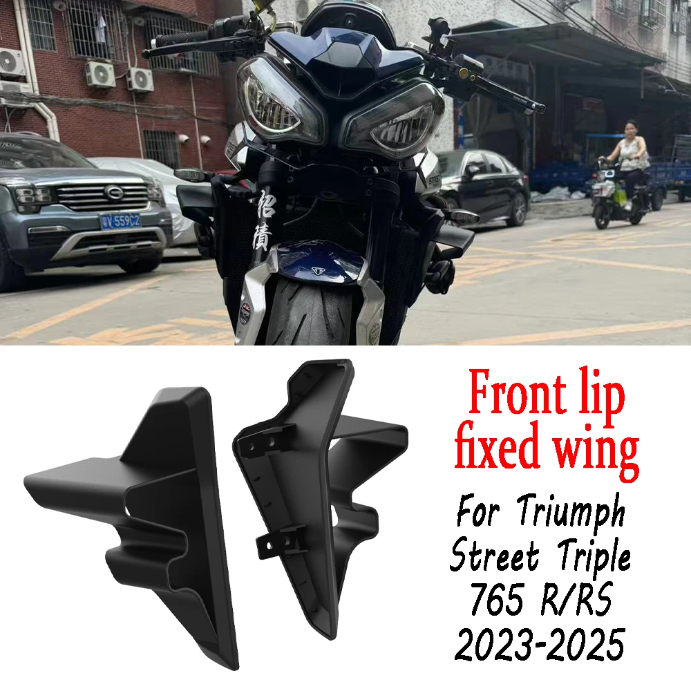 Aerodynamic Accessories Spoiler Side Fairing Wing For Triumph Street