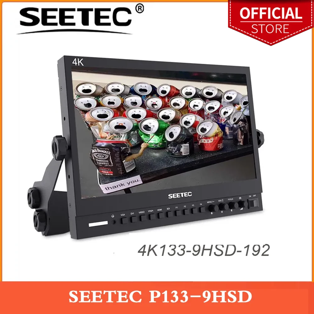 SEETEC P133 9HSD 13.3 Inch Pro SDI Broadcast Monitor Professional LCD ...