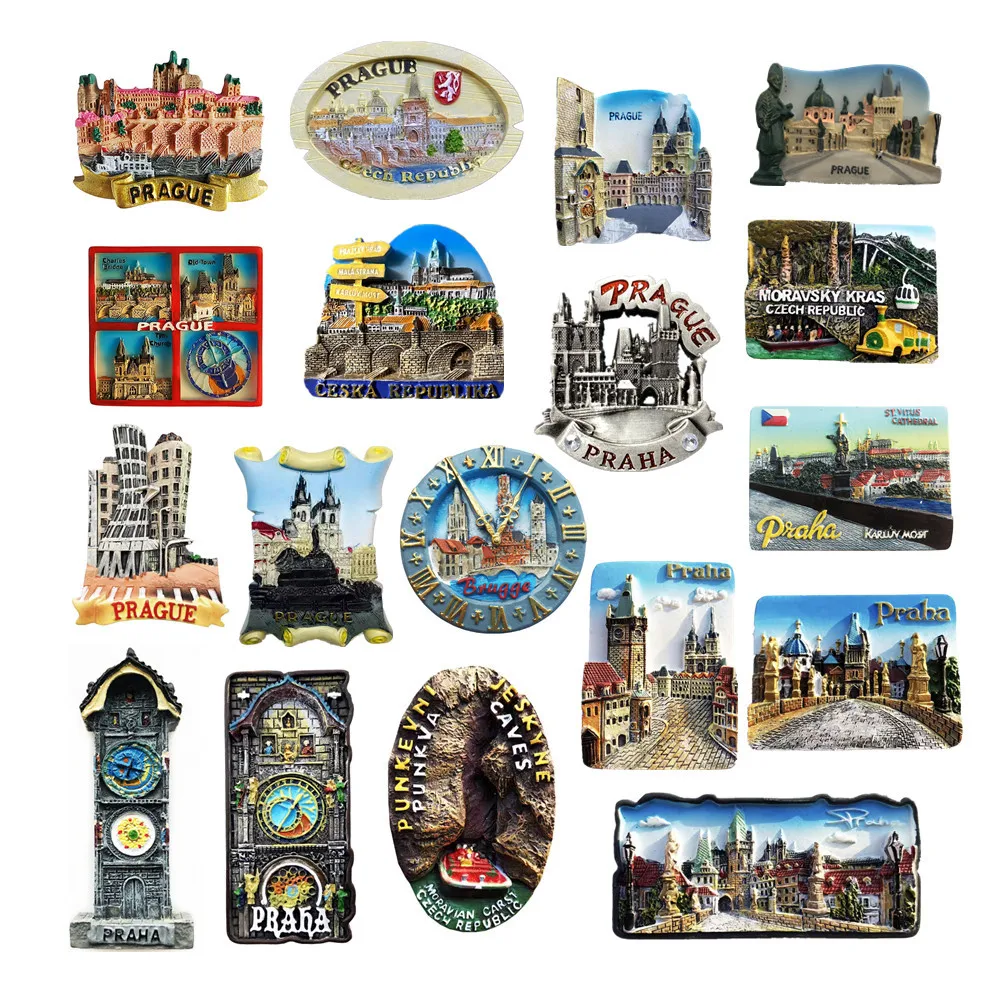 Europe-Czech-Republic-Prague-Praha-Fridge-Magnets-Tourism-Souvenir ...