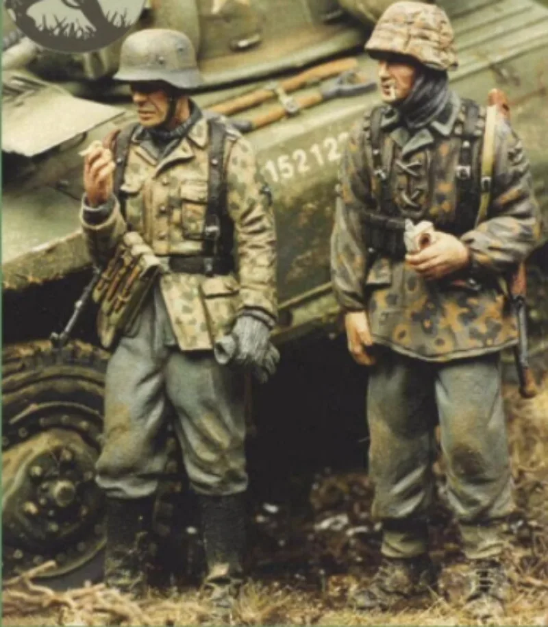 1-35-Scale-Resin-Figure-Assembly-Model-Kit-Micro-Scene-Layout-Frontline ...