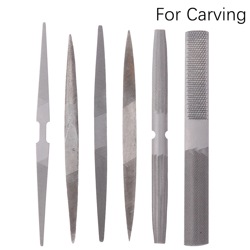 Double-Head-Files-Half-Round-Files-Hand-File-Sharp-Flat-File-Shaping-Polishing-For-Carving ...