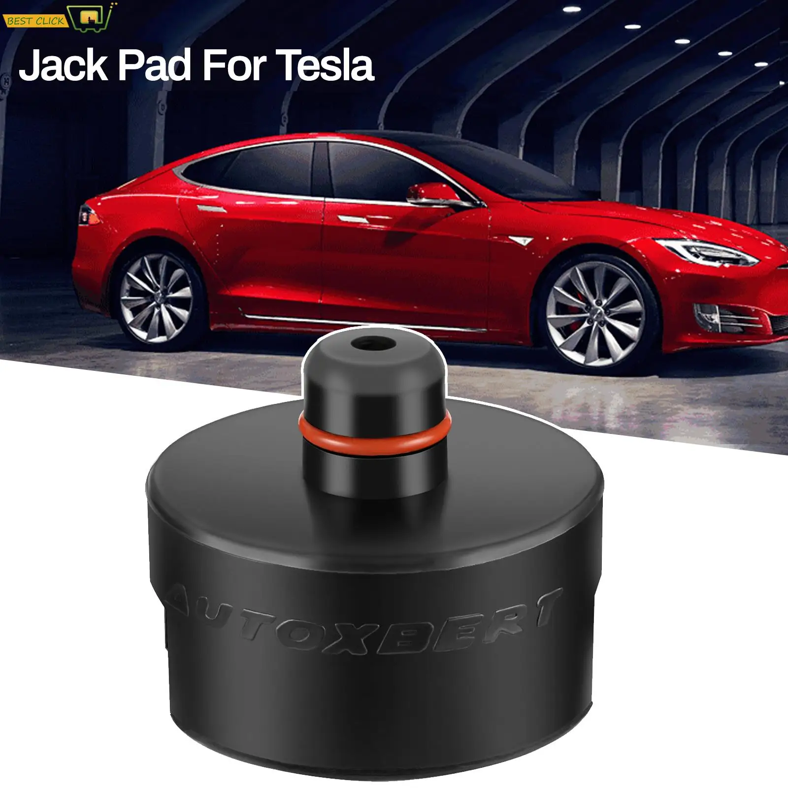 Dual-use Rubber Jack Pad Stand Adapter Pucks Fits Car Axle Jack Stands ...
