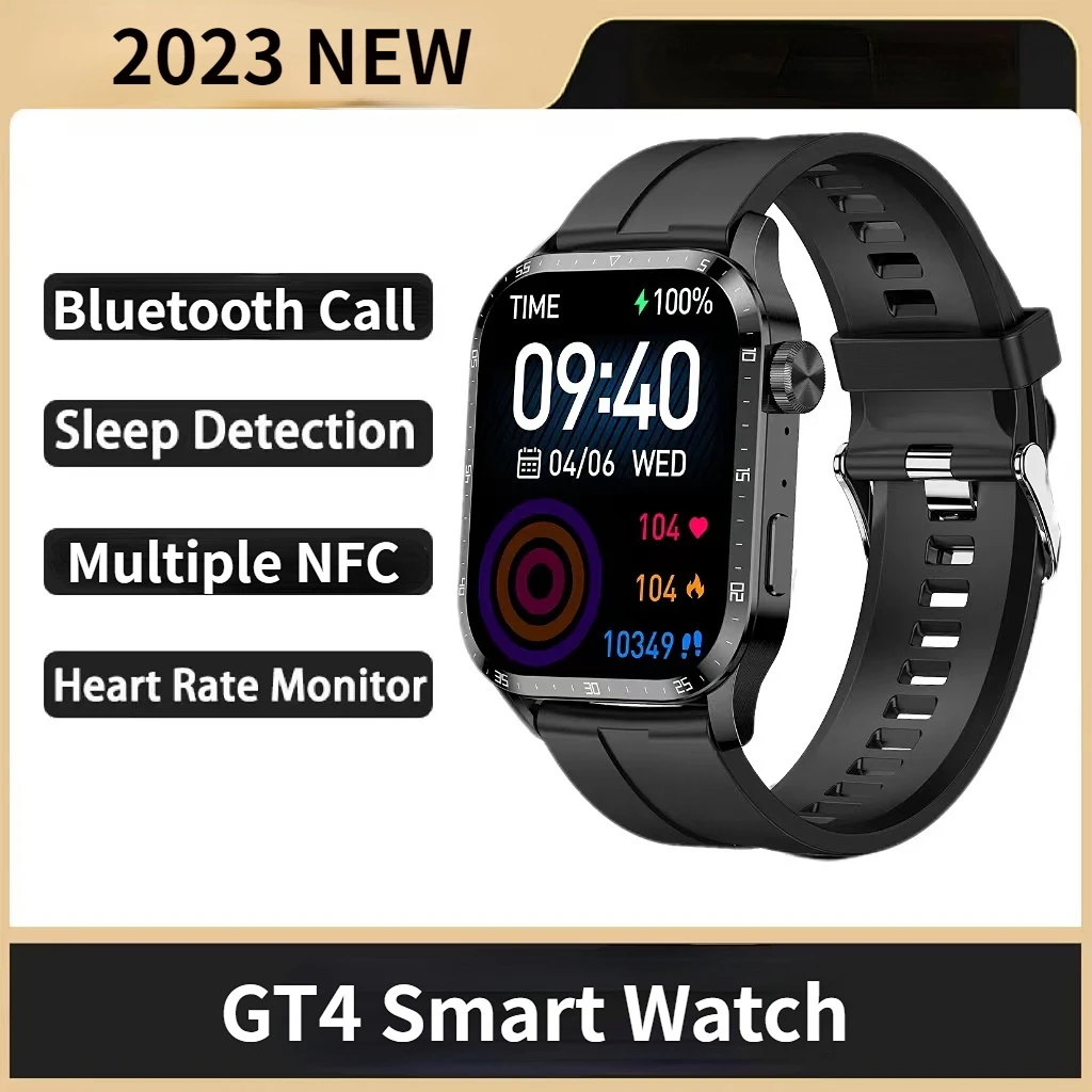 Lenovo GT4 NFC Smart Watch Heart Rate Monitor Bluetooth Call IP68 ...