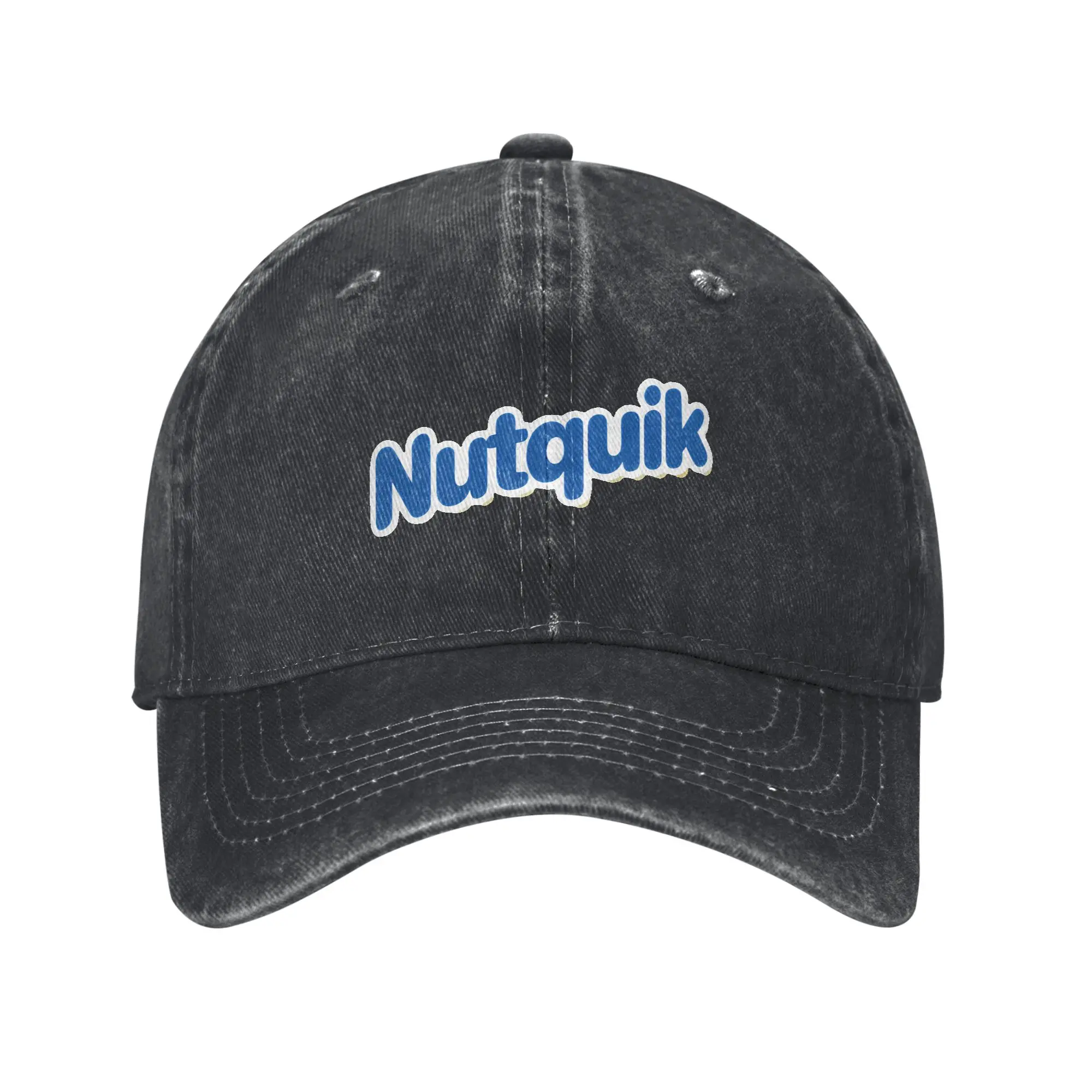 Nesquik Chocolate Milk Sun Baseball Cap Casual Female Male Washed Hip ...