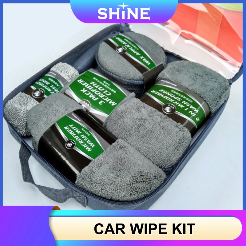 Car-Wipe-Kit-Auto-Cleaning-Towels-Car-Wash-Tool-Wash-Gloves-Wipes ...