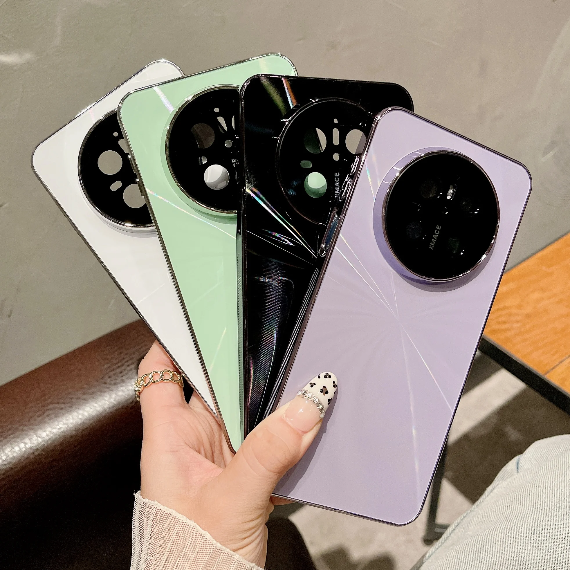 Shockproof Luxury Laser Built-in Camera Protection Case For Huawei Mate ...