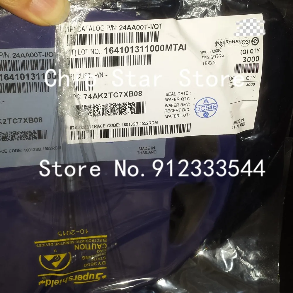 5-100pcs-24AA00T-I-OT-24AA00-24AA00T-SOT23-5-EEPROM-100-New-And ...