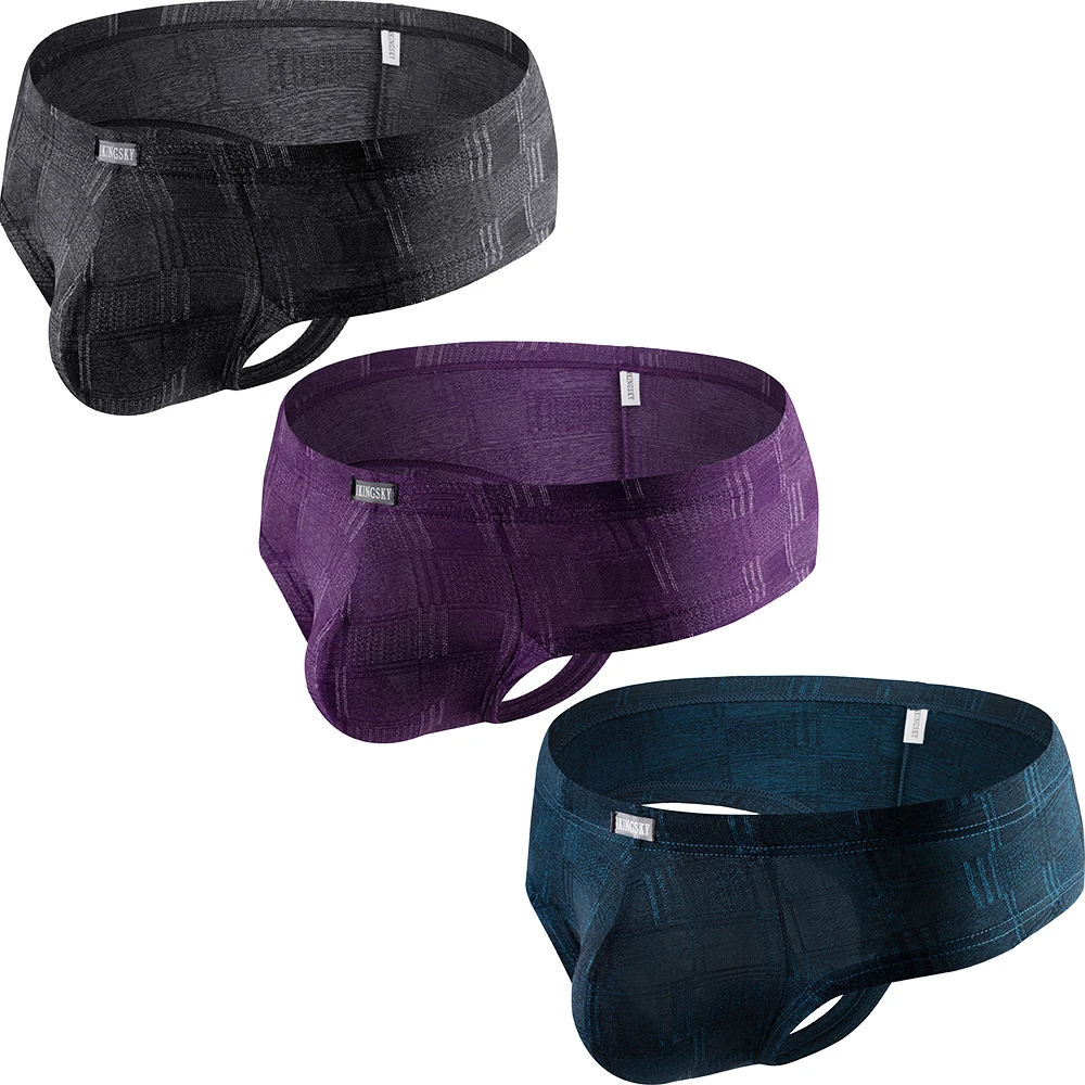 IKingsky-b-xer-el-stico-de-cuatro-v-as-para-hombre-ropa-interior-Sexy ...