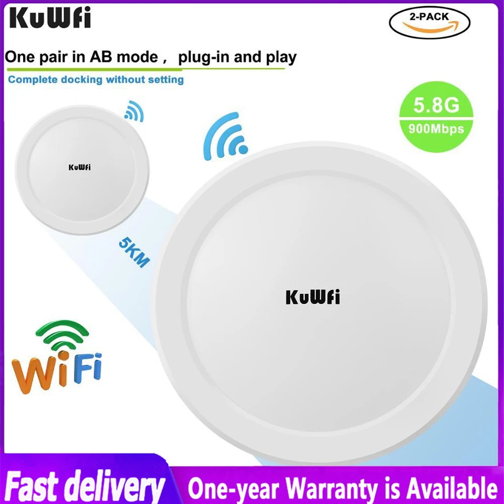 KuWFi-900Mbps-na-zewn-trz-Router-bezprzewodowy-5-8G-Repeater-Hotspot ...