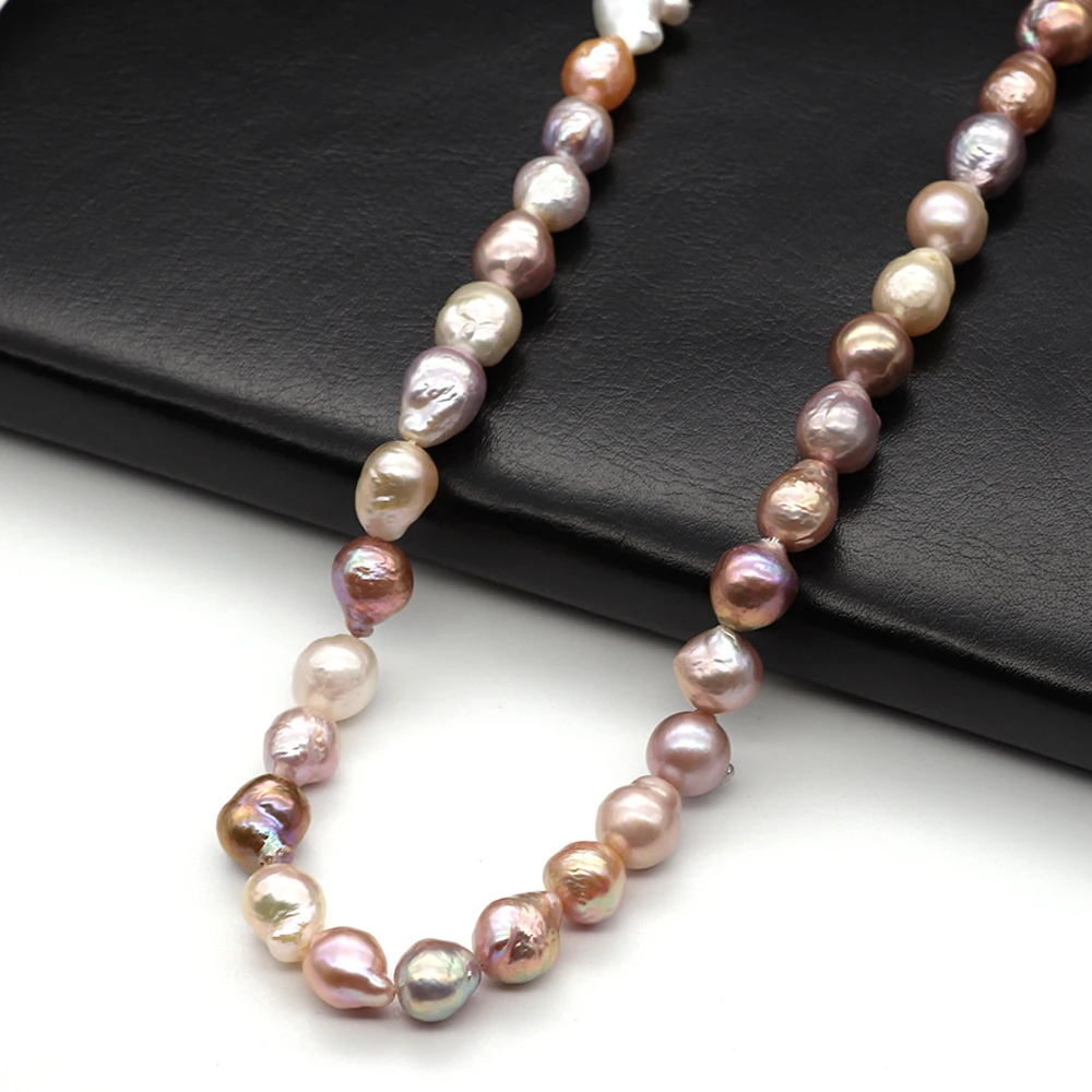 Natural-Freshwater-Edison-Pearl-Bead-Baroque-Purple-High-Quality-10 ...