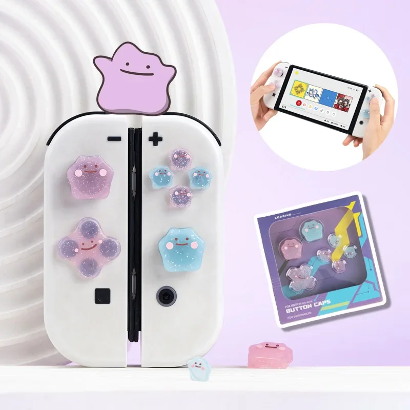 Pokemon-Ditto-Silicone-Thumb-Grip-Caps-Switch-Lite-Joystick-Cap-For-Nintendo-Switch-NS-Switch ...