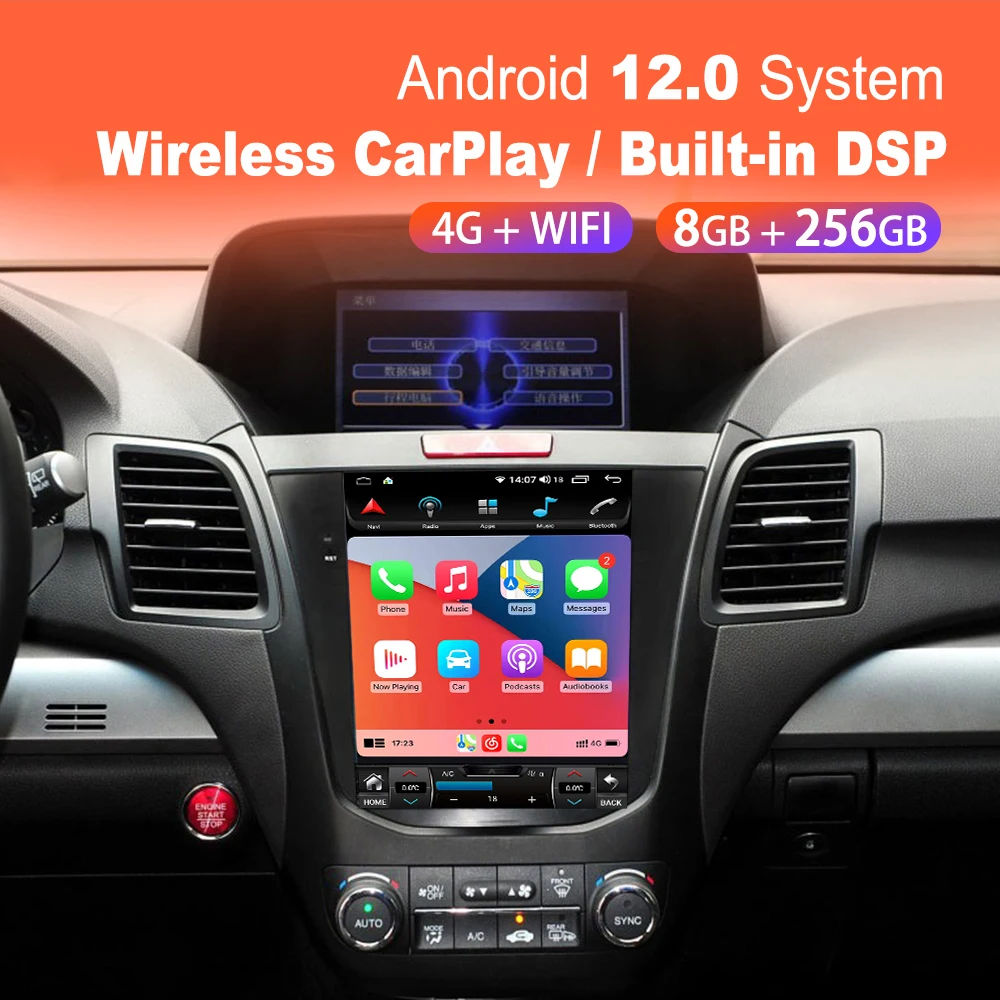 Android12-for-Tesla-Screen-Carplay-For-Acura-RDX-TB3-TB4-2013-2018-Car ...