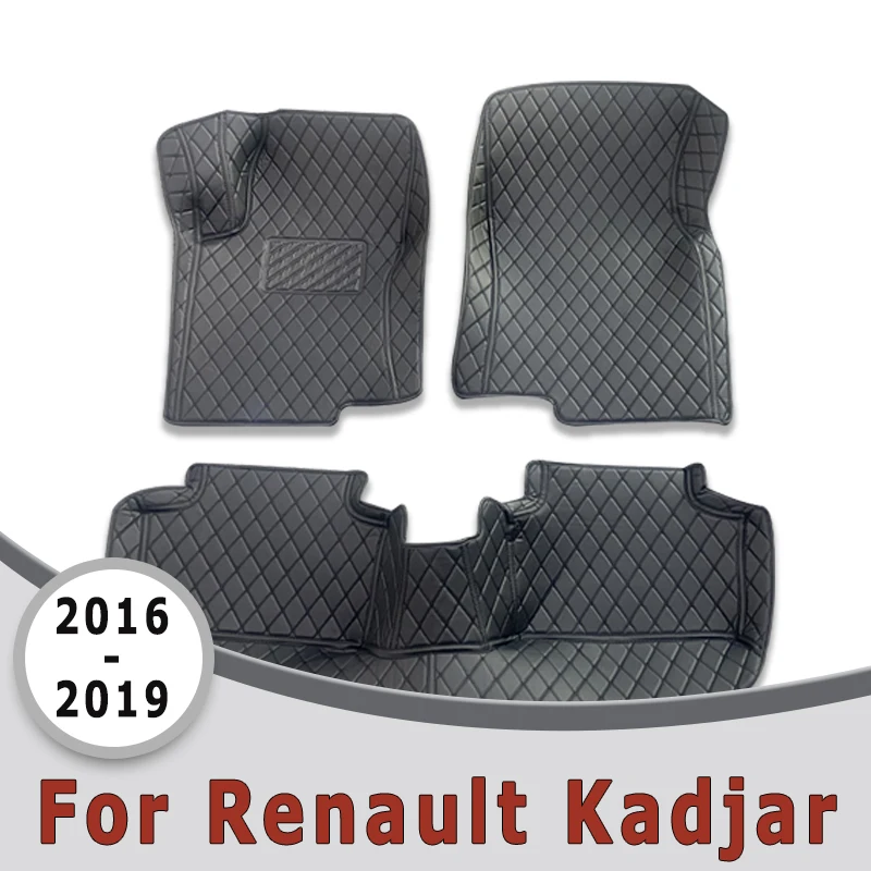 Car-Floor-Mats-For-Renault-Kadjar-2019-2018-2017-2016-Carpets-Auto ...