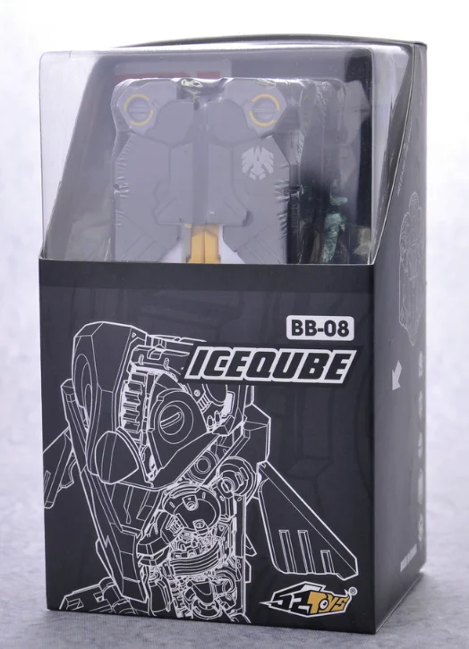 Figura de acción de la serie Beastbox de 52toys, Ice Cube Series BB-08 ...
