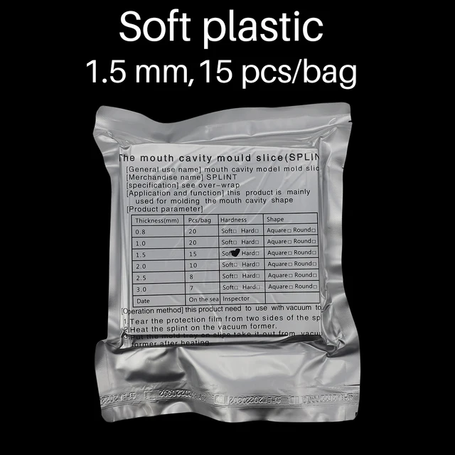 8/10/15/20 pcs Dental Lab Orthodontic Splint Retainer Slice Vacuum ...
