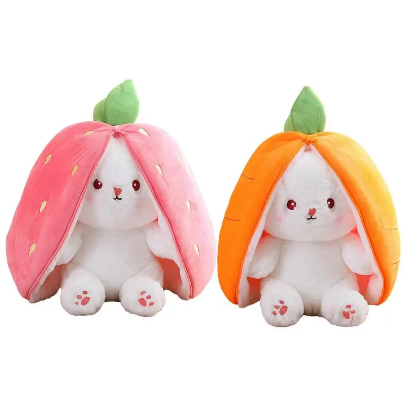 Soft-Stuffed-Long-Ear-Bunny-Plush-Toy-Reversible-Hide-And-Seek-Rabbit ...