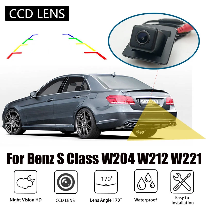 Car Rear View Camera For Benz S Class W204 W212 W221 Night Vision ...