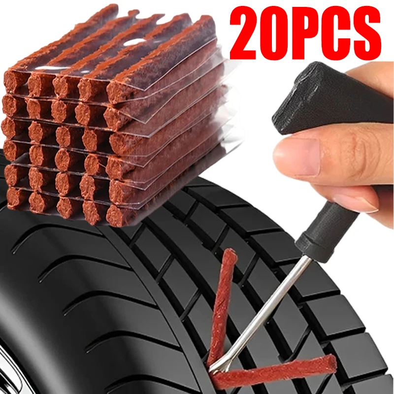 Tire Repair Strips Tubeless Rubber Stiring Glue Seals for Car ...