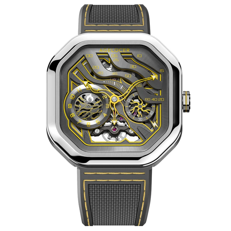 AGELOCER New Design Automatic Watch Sapphire Glass Power Reserve 80H ...