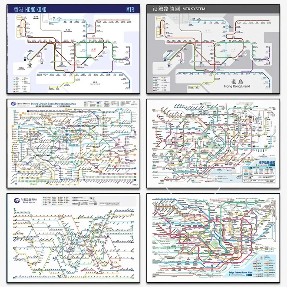 Why This Tokyo Metro Map Lines Poster Is a Must-Have for Commuters ...