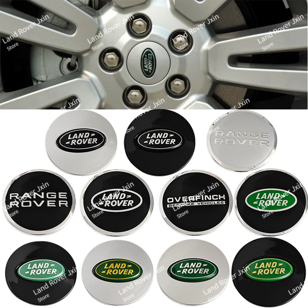4pcs-62mm-Wheel-Center-Caps-For-Land-Rover-Range-Rover-Freelander ...