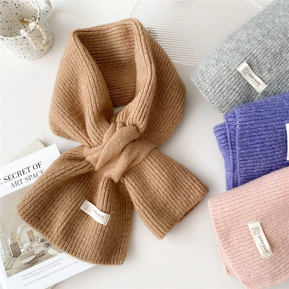 scarf-women-winter-Korea-Fashion-Warm-Design-Solid-Color-Scarves ...