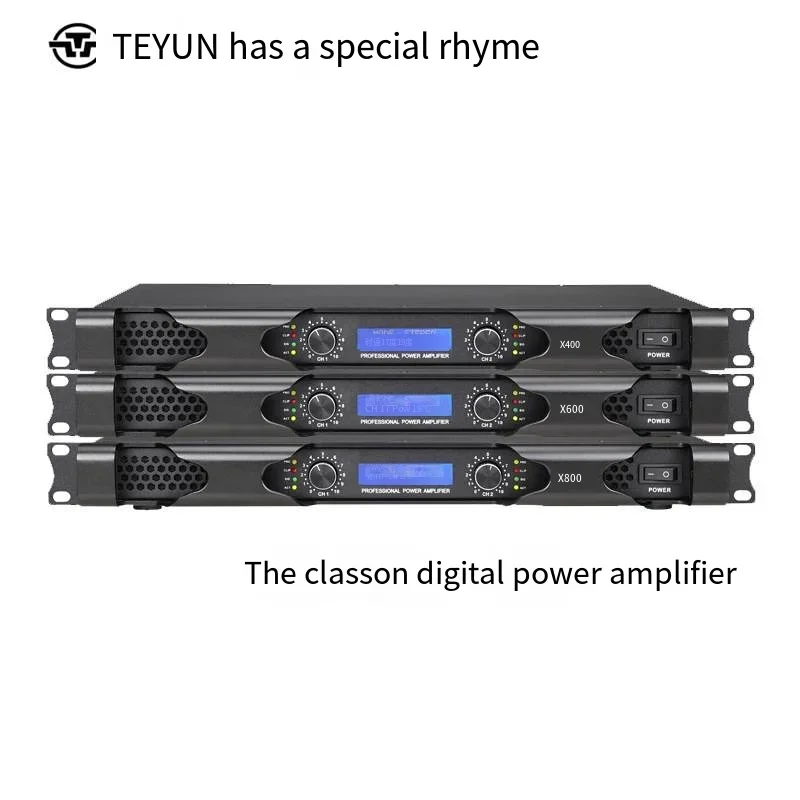 Teyun-Professional-Digital-Power-Amplifier-1U-Professional-Power ...