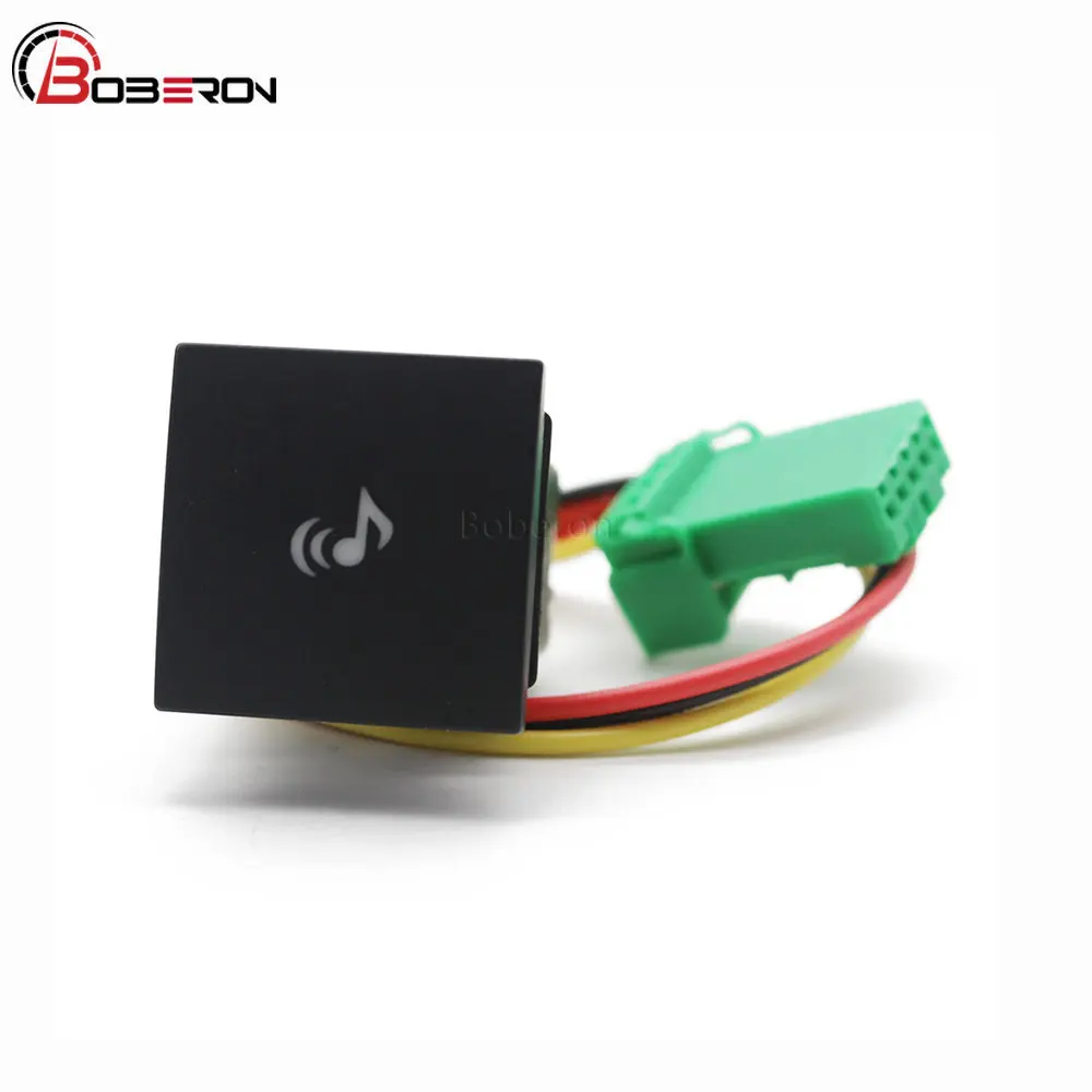 Car-LED-Light-Bass-Music-Beacon-Push-Button-Switch-For-VW-Golf-6-Golf-v ...