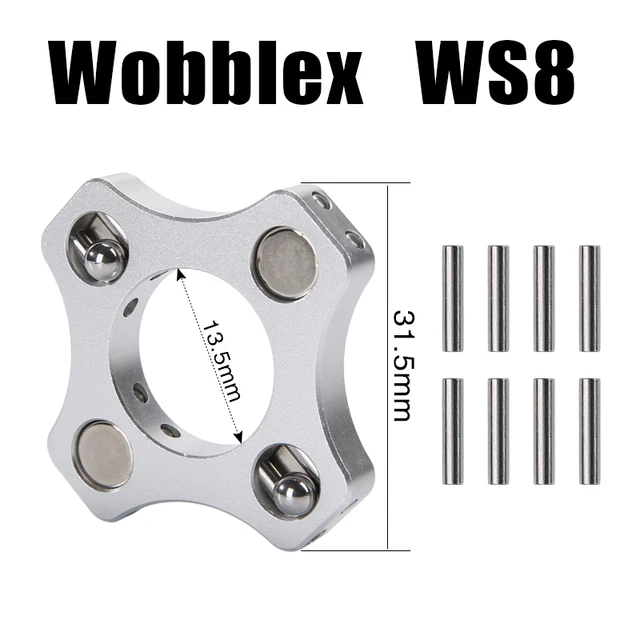 WobbleX WS8/WS12/WobbleX WS16 Coupling Custom NF For HevORT 3D Printer ...