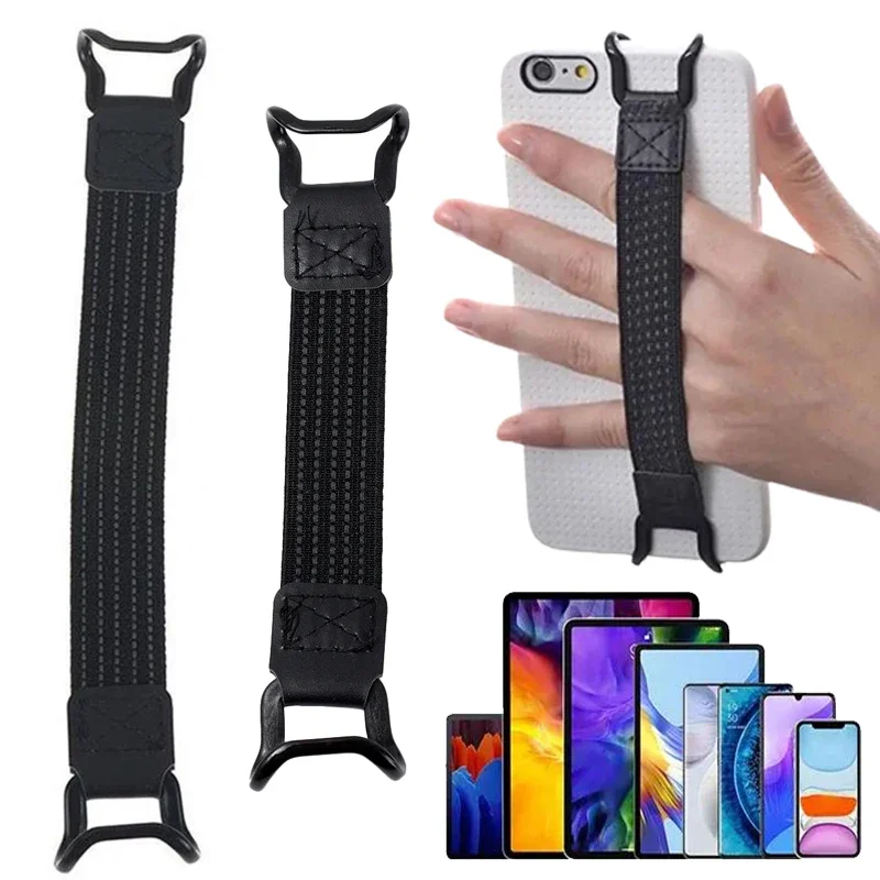 Universal-Phones-Tablet-Hand-strap-Stand-Finger-Grip-Elastic-Band-Anti ...