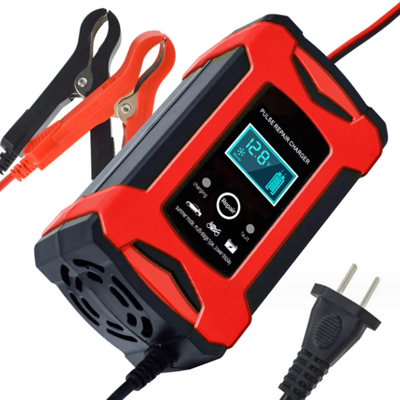 12V-6A-Car-Battery-Charger-2AH-100AH-Smart-Fast-Wet-Automatic-Chargers ...
