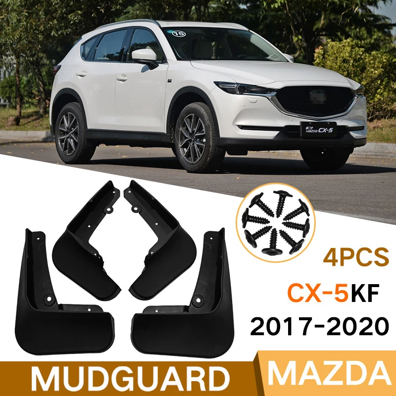 Molded Mud Flaps Mudflaps Splash Guards Front Rear Mudguards Fender Accessories For Mazda Cx-5 ...