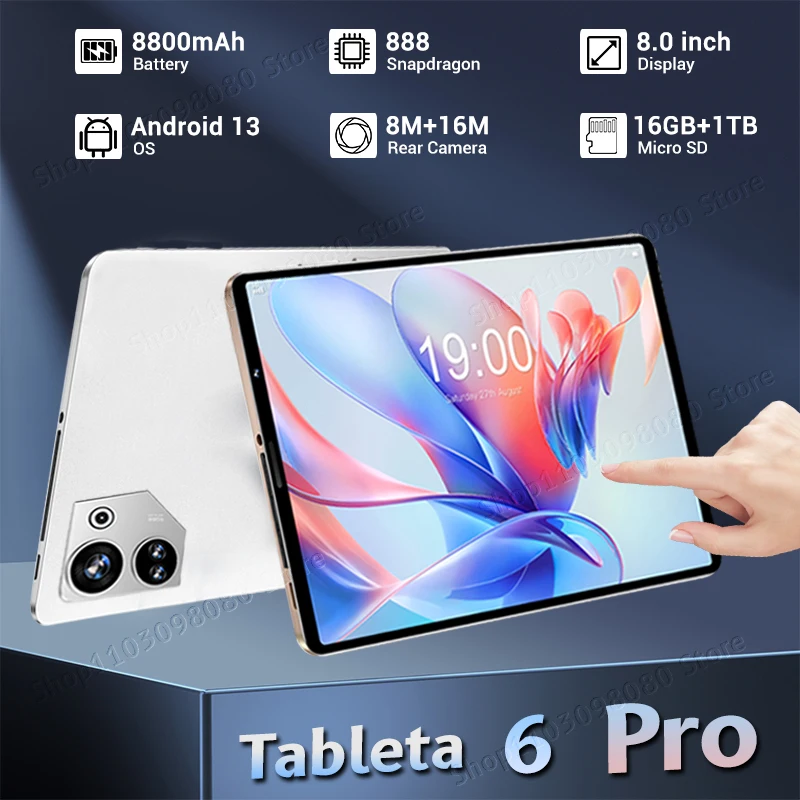 Tablet-Pad-6-Pro-Global-16GB-1TB-Android-13-8800mah-SIM-Dual-WIFI ...