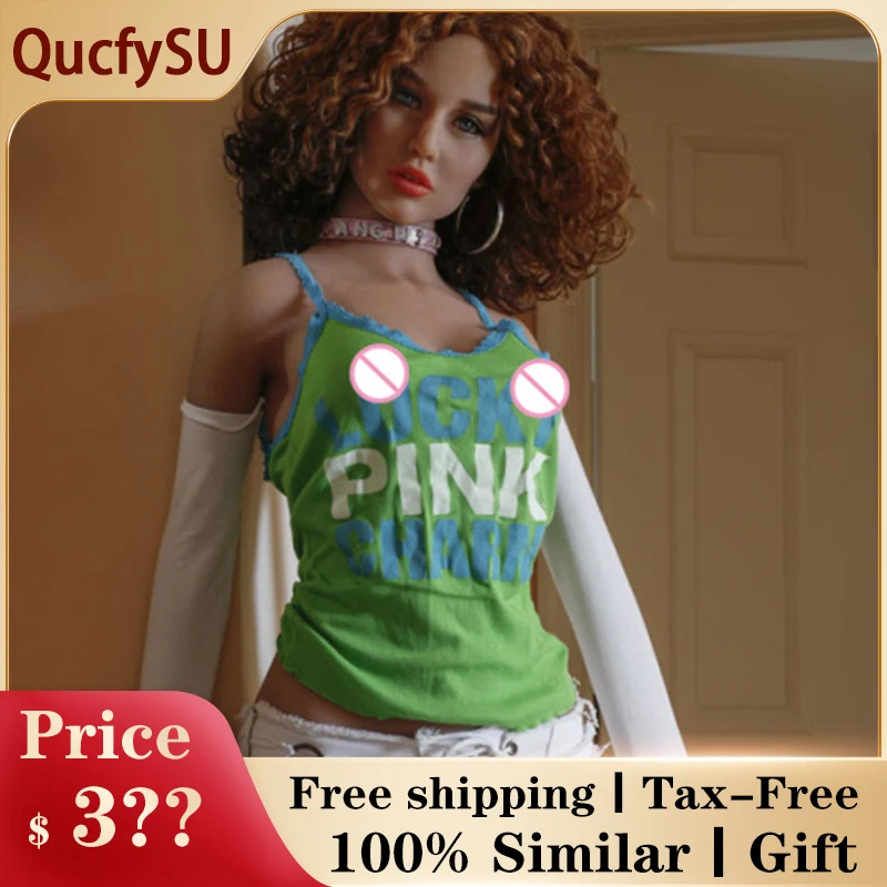Muñeca sexual de silicona para adultos, 158cm erótico de juguete, Con pechos Sexy, belleza ...